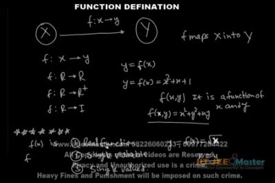 Functions iit jee maths lectures